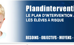 Le plan d'intervention adapté